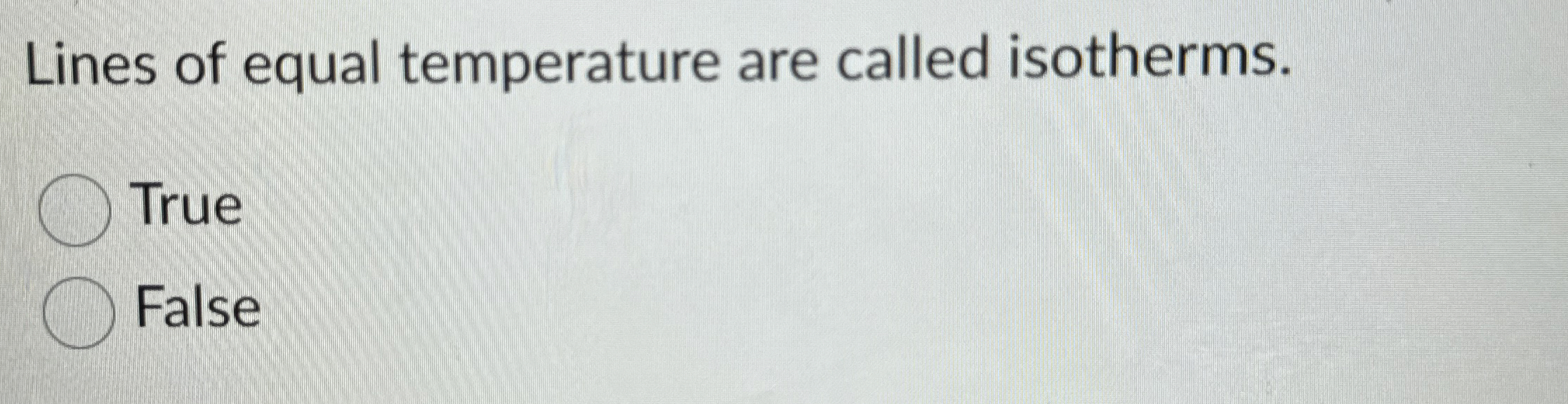 Solved Lines of equal temperature are called isotherms. | Chegg.com