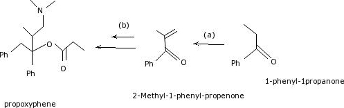 Solved The structure of propoxyphene is shown below. Its | Chegg.com