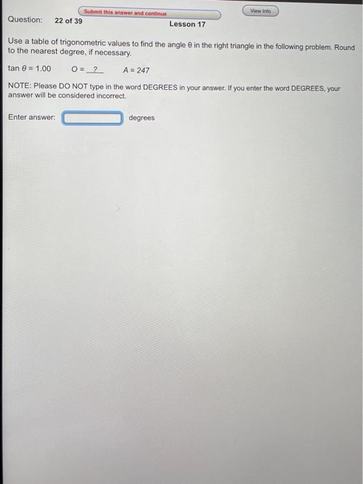 Solved View Into Question: Submit this answer and continue | Chegg.com