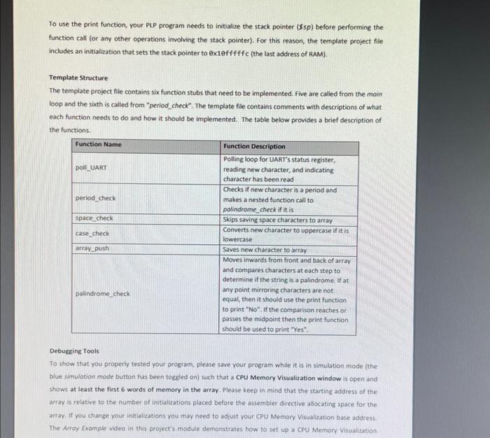 Solved The Task In this project, you will be writing a | Chegg.com