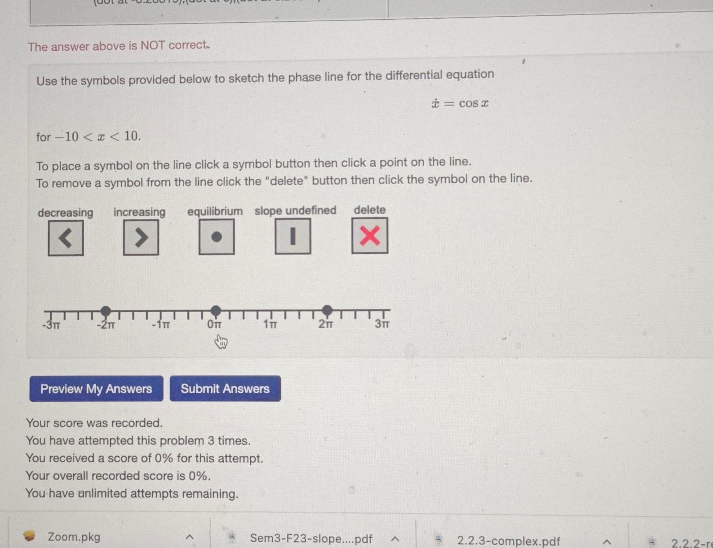 Solved Use the symbols provided below to sketch the phase | Chegg.com