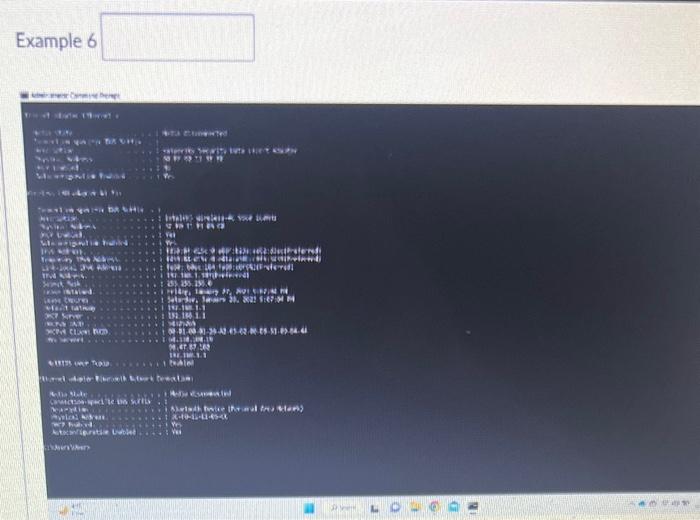 Solved Fill in the blanks with the command that produced the | Chegg.com