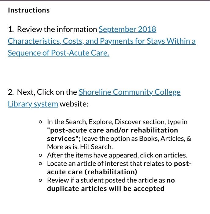 Solved Instructions 1. Review the information September 2018 | Chegg.com