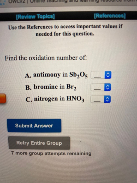 Solved [Review Topics] [References] Use the References to | Chegg.com