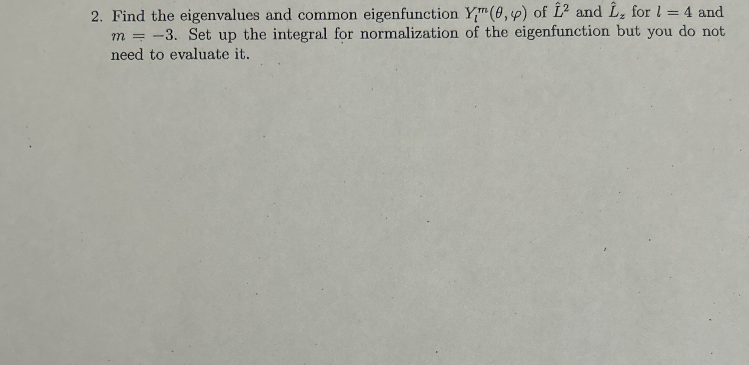 Solved Find the eigenvalues and common eigenfunction | Chegg.com