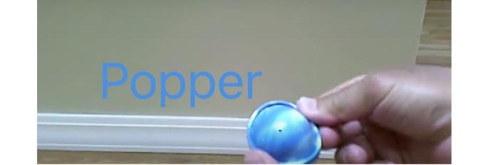 Solved Popper Procedure: 1. Clear a large surface area on | Chegg.com