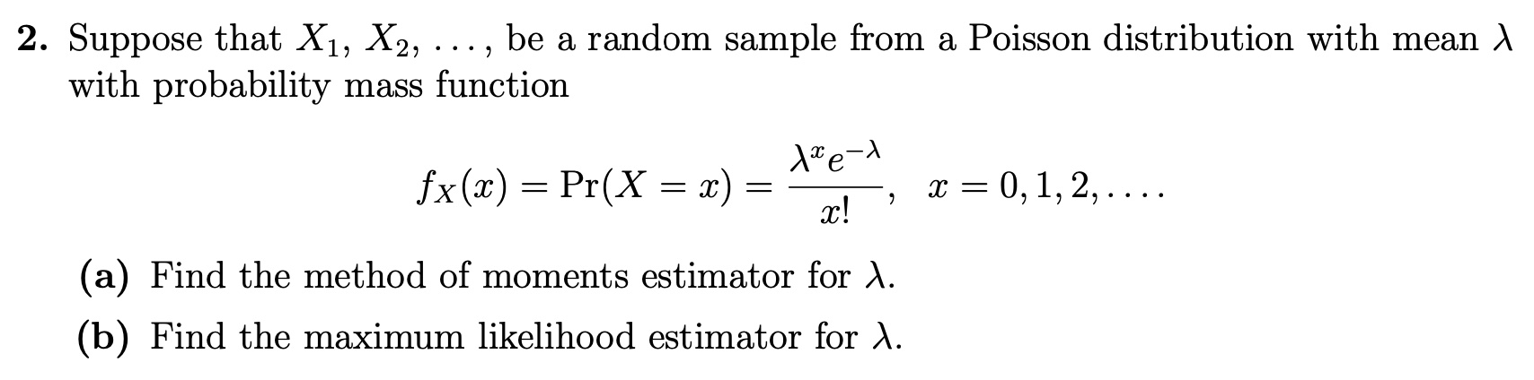 Solved Suppose that x1,x2,dots, be a random sample from a | Chegg.com