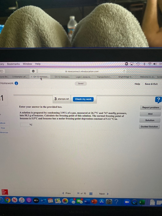 Solved Cory Bookmarks Window Help newconnect. meducation.com | Chegg.com