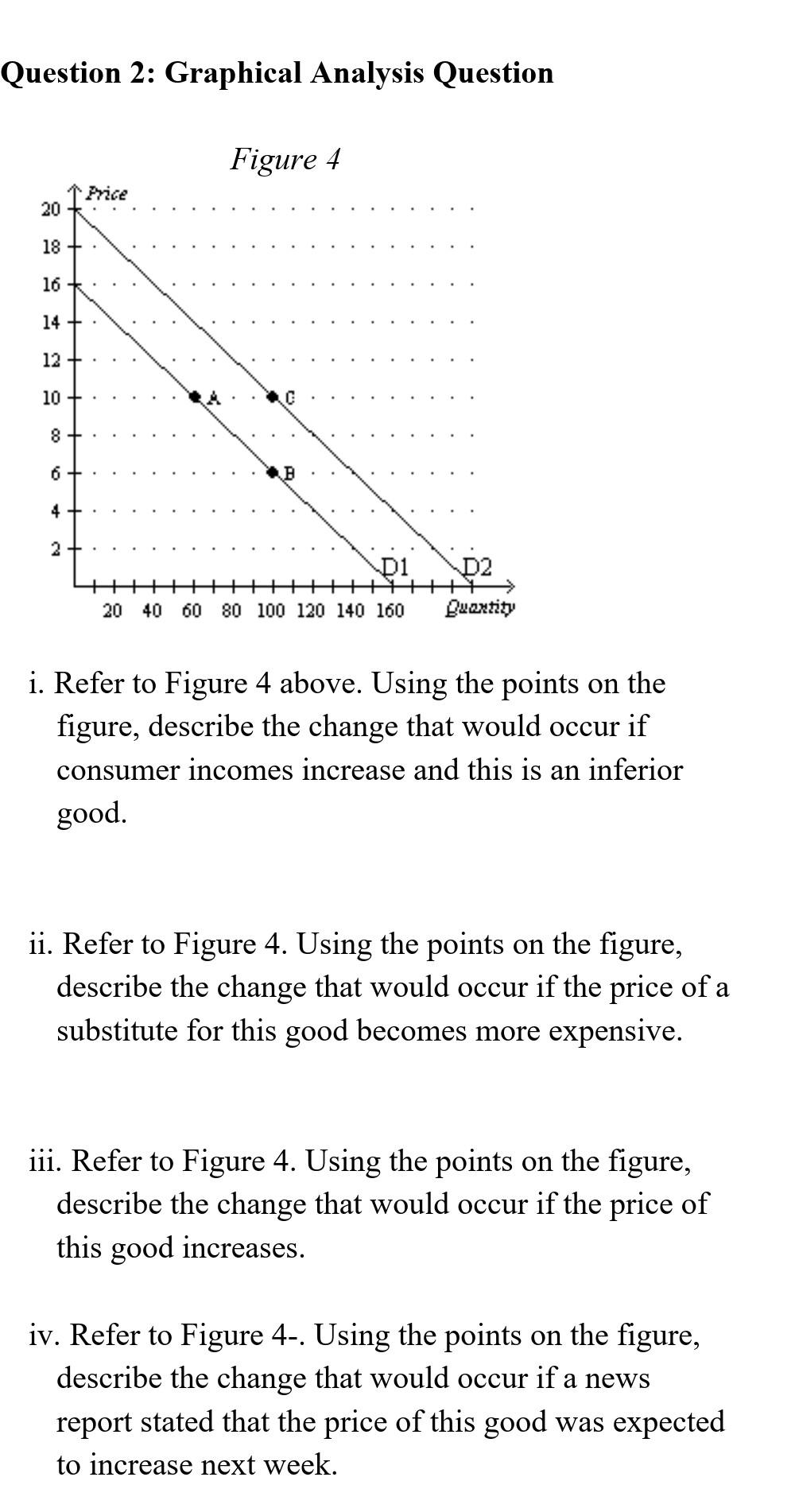 Solved Question 2: Graphical Analysis Question i. Refer to | Chegg.com