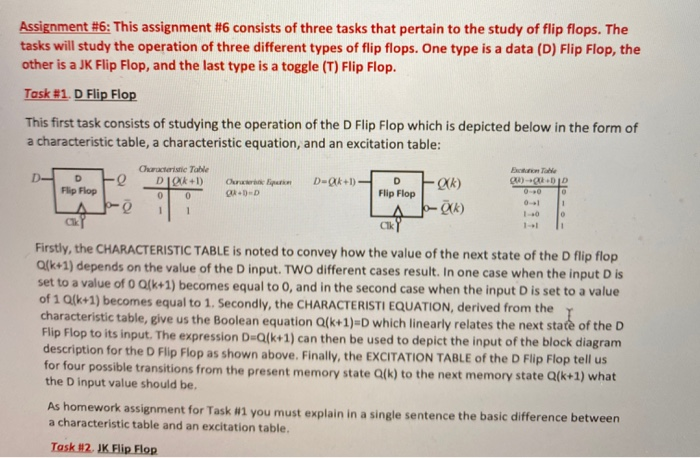 Solved Assignment #6: This assignment #6 consists of three | Chegg.com