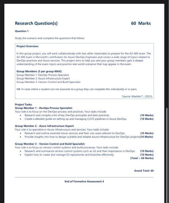 Solved Study the scenario and complete the questions that | Chegg.com