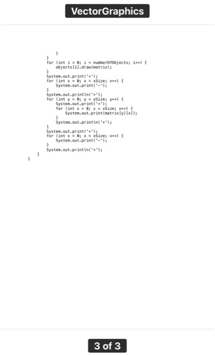 Solved Write a program to manage a set of graphical objects | Chegg.com