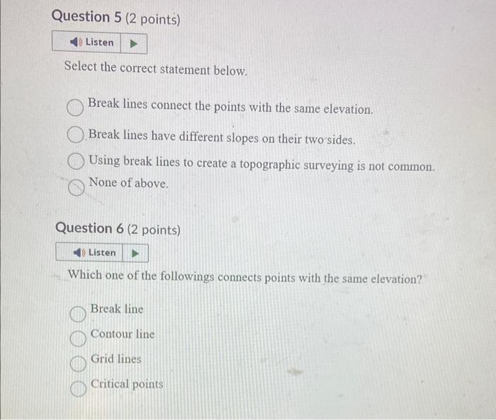 Solved Select the correct statement below. Break lines | Chegg.com
