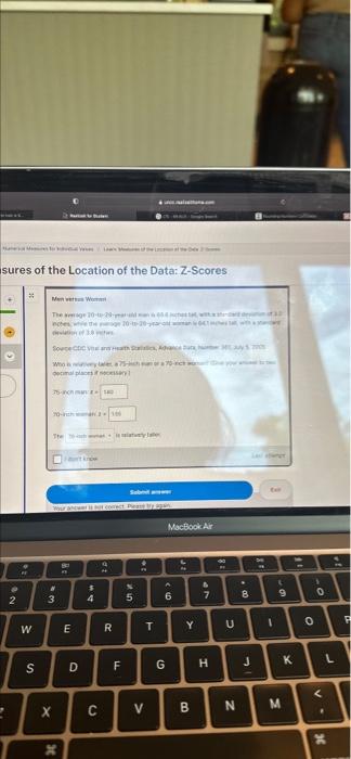 Solved Numerical Measures for Individual Values / Learn: | Chegg.com