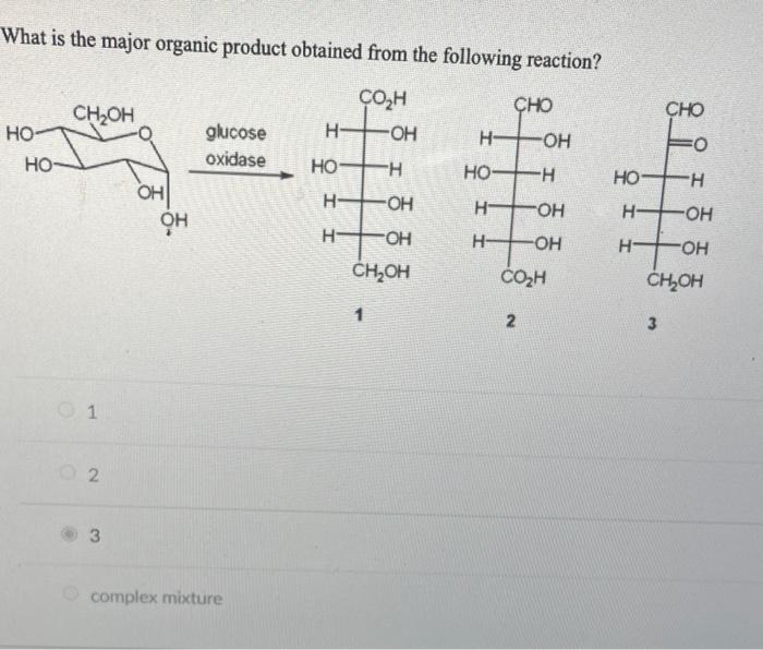 [Solved]: What is the major organic product obtained from t