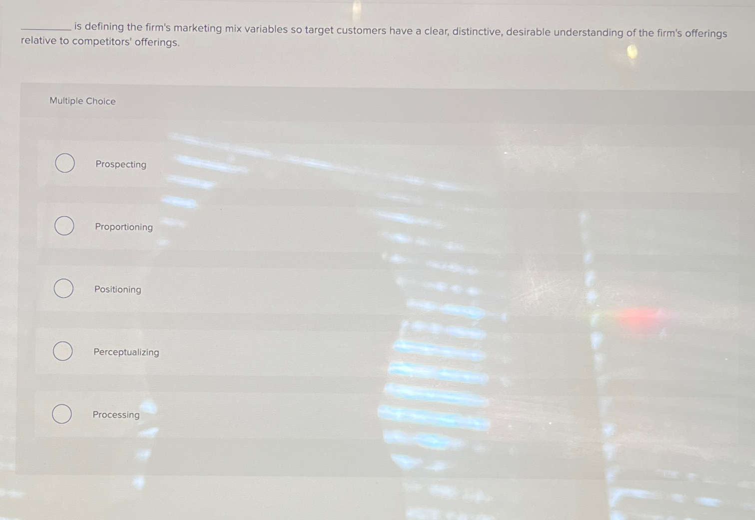 Solved is defining the firm's marketing mix variables so | Chegg.com