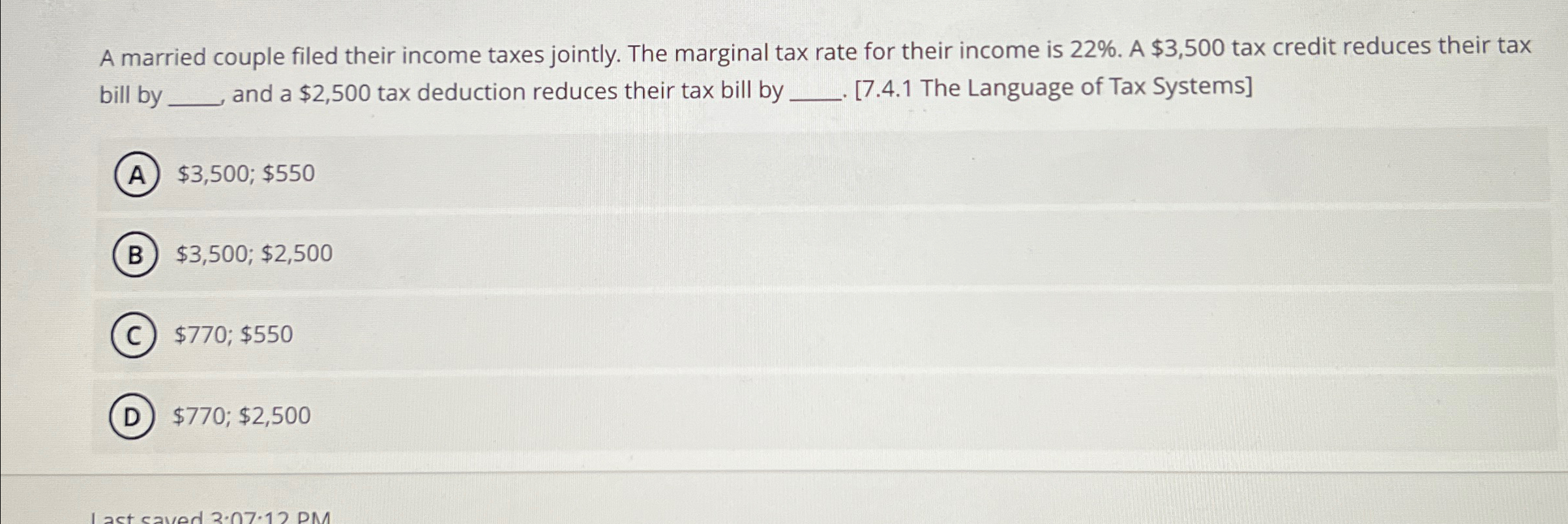 Solved A married couple filed their income taxes jointly. | Chegg.com