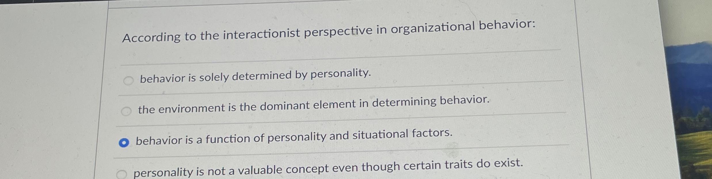 Solved According to the interactionist perspective in | Chegg.com