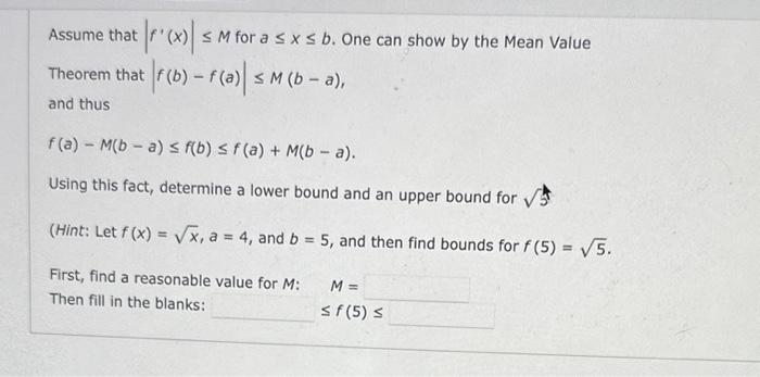 Solved Let f(x)=x3−4 Find all numbers c in the interval | Chegg.com