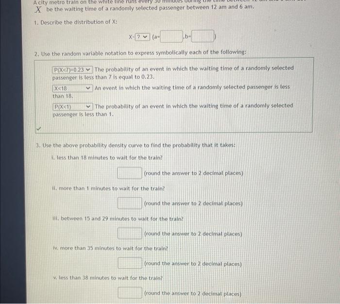 Solved 1. Describe the distribution of X : 2. Use the random | Chegg.com