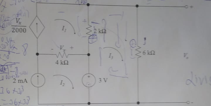 For the circuit in Figure Q3(b), ﻿calculate the value | Chegg.com