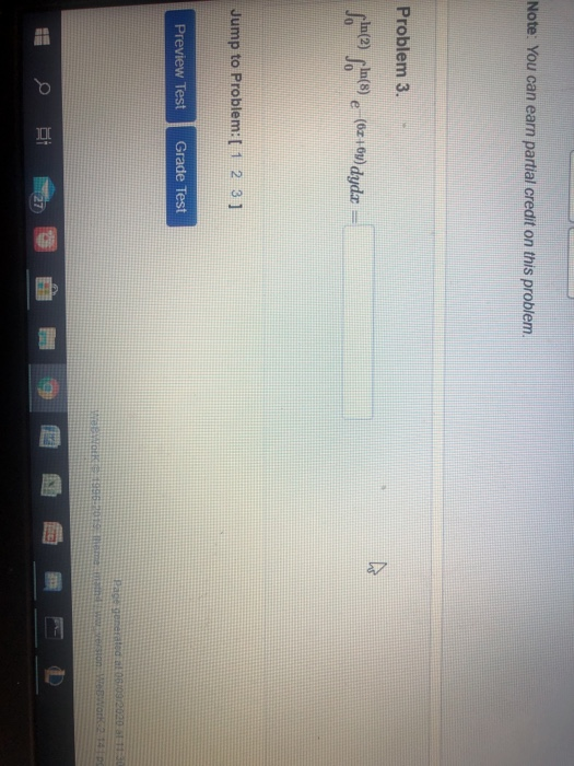 Solved Note: You can earn partial credit on this problem. | Chegg.com