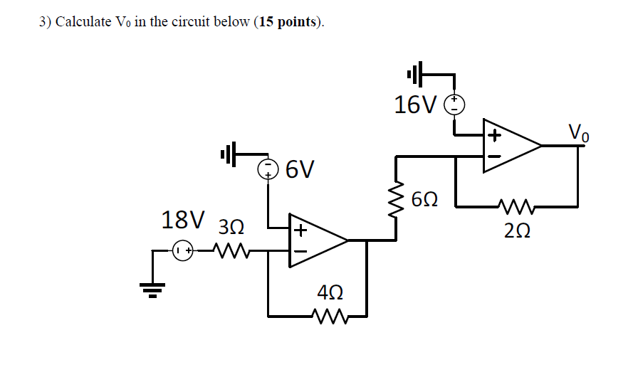 Solved Calculate V0 ﻿in the circuit below using nodal | Chegg.com