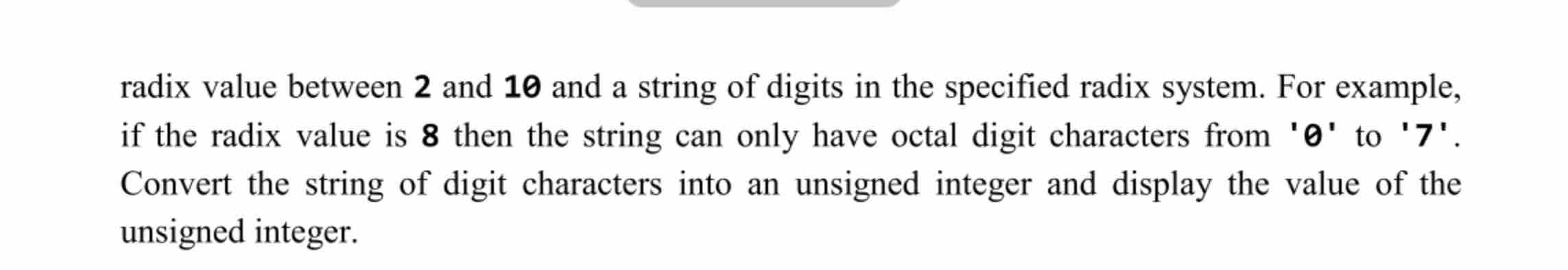 Solved The string-to-integer program presented in Section | Chegg.com