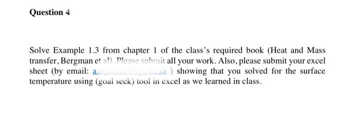 Solved Solve Example 1.3 from chapter 1 of the class's | Chegg.com