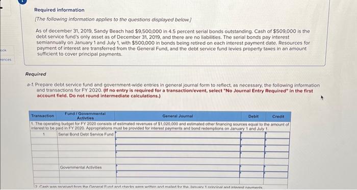 Solved a-2. Prepare the closing entries. (If no entry is | Chegg.com