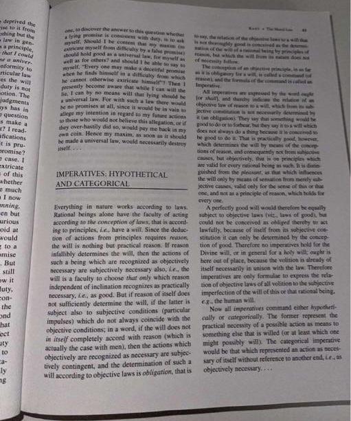 2. The Universal Law formulation of the categorical | Chegg.com