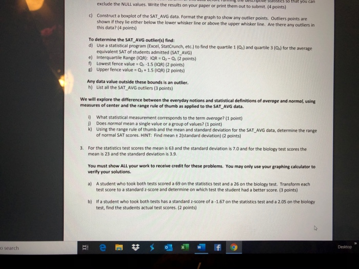 Solved Statistics Checkpoint Assignment 2 Version C 4688