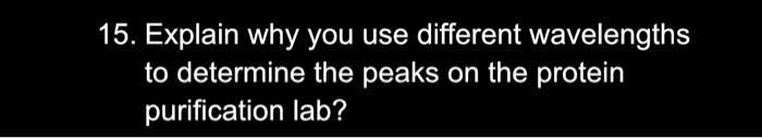 Solved 3. While purifying a new protein using a dextran | Chegg.com