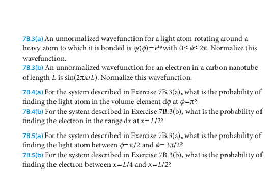 Solved please answer the 7B.5(a) ﻿with a correct solution | Chegg.com