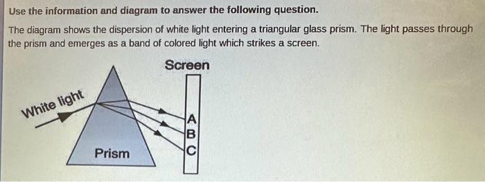 Solved Use the information and diagram to answer the | Chegg.com
