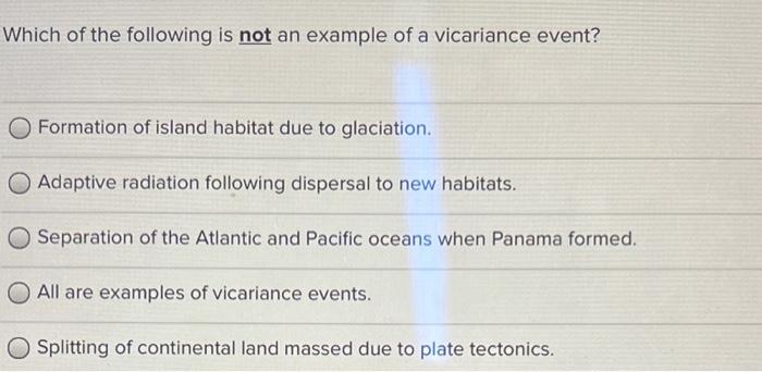 Solved Which of the following is not an example of a | Chegg.com