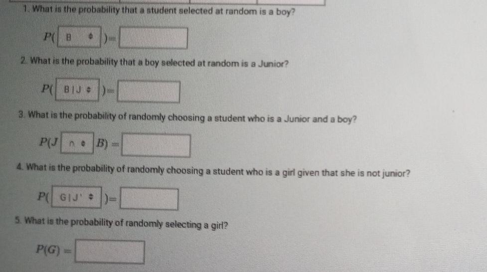 Solved 1. What is the probability that a student selected at | Chegg.com