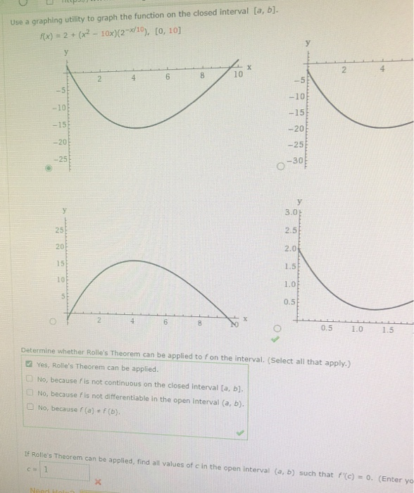 Solved Use A Graphing Utility To Graph The Function On The