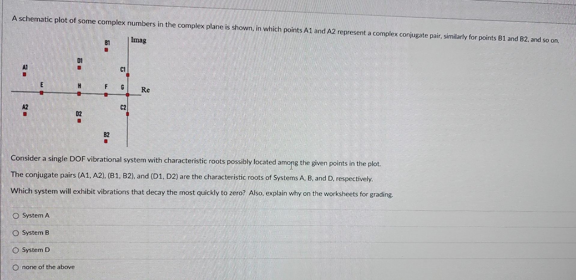 Solved Consider a single DOF vibrational system with | Chegg.com