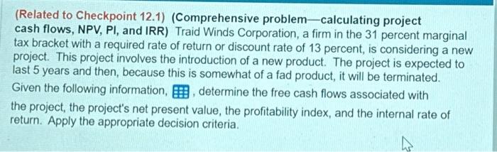 Solved (Related to Checkpoint 12.1) (Comprehensive | Chegg.com