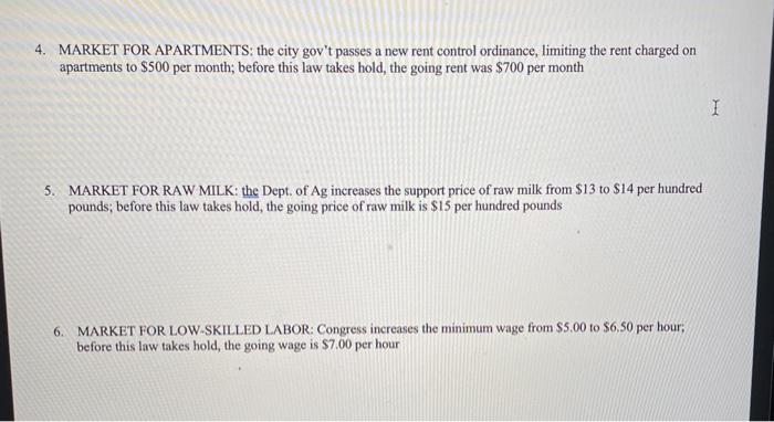 Solved NAME HOMEWORK #4.a PRICE CONTROLS Be sure to | Chegg.com