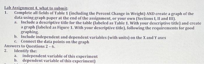 Solved 1. Create a title for this table that describes the | Chegg.com