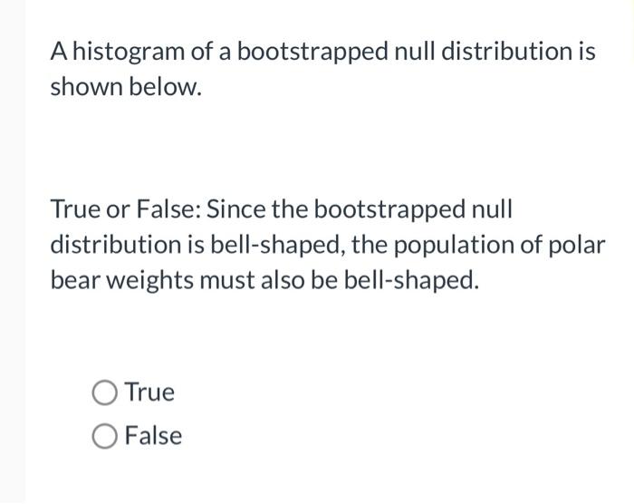 Solved True or False? If the standardized statistic is | Chegg.com