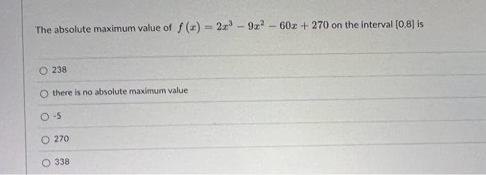 Solved The chart below shows where f′′(x)=0 and the signs of | Chegg.com