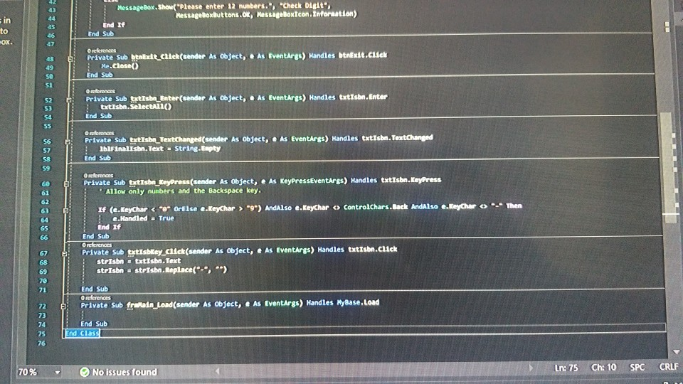 Solved in this exercise you modify the check digit | Chegg.com