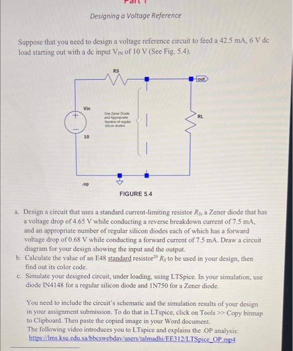 Solved [CLO 3, CLO 4, CLO 5) Designing Biasing Circuits for | Chegg.com