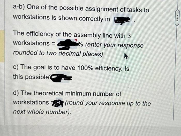 Solved The following table details the tasks required for | Chegg.com
