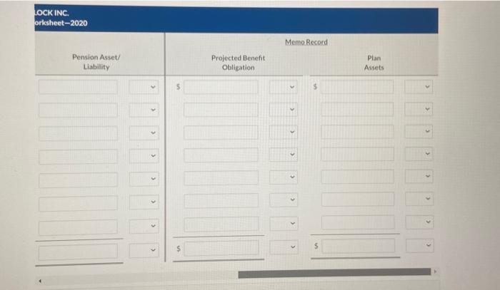 Solved The following facts apply to the pension plan of | Chegg.com