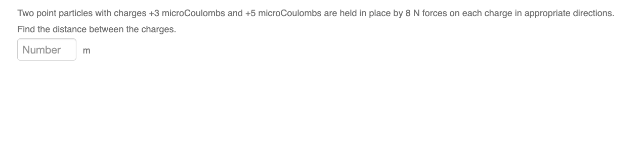 Solved Two point particles with charges +3 ﻿microCoulombs | Chegg.com