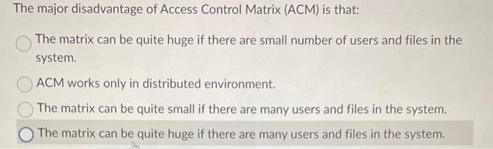 Solved Which of the following file access modes in Unix will | Chegg.com